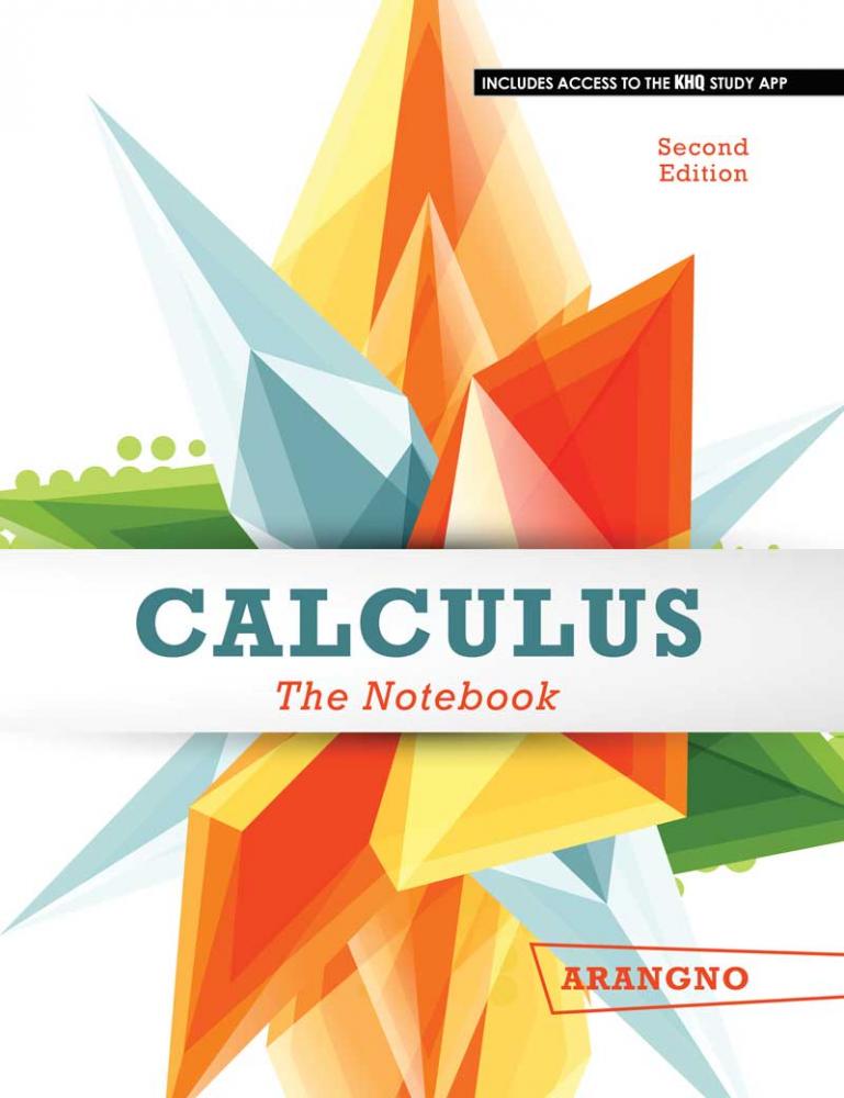 Calculus: The Notebook | Higher Education Calculus: The Notebook | Higher Education