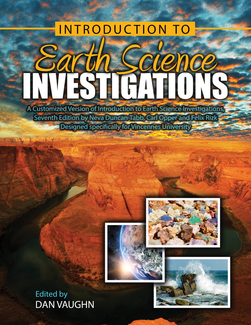 A Customized Version of Introduction to Earth Science Investigations ...