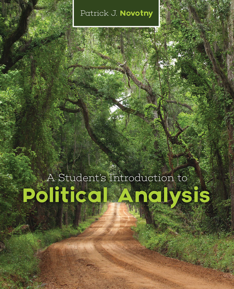 A Student s Introduction To Political Analysis Higher Education