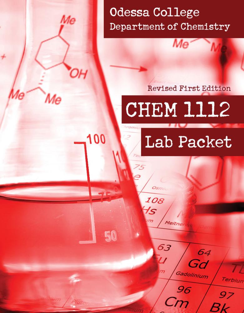Odessa College Department Of Chemistry Chem 1112 Lab Packet Higher Education