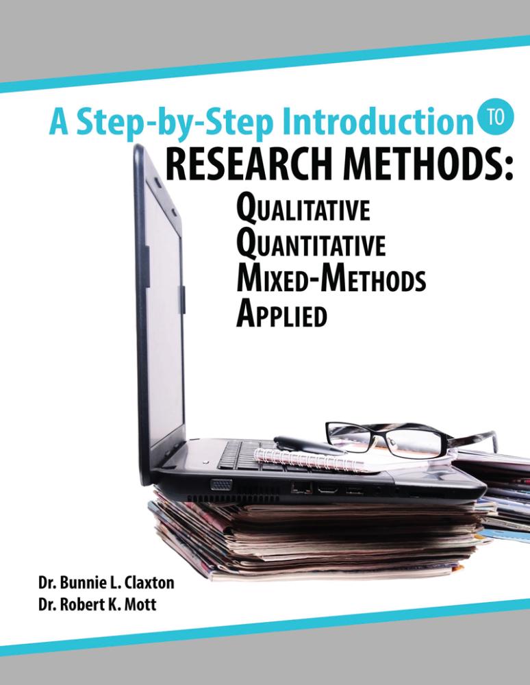 A Step-by-Step Introduction to Research Methods: Qualitative ... A Step-by-Step Introduction to Research Methods: Qualitative ...