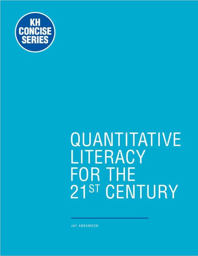 Quantitative Literacy for the 21st Century | Higher Education