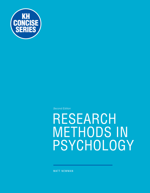 Research Methods in Psychology, Second Edition | Higher Education