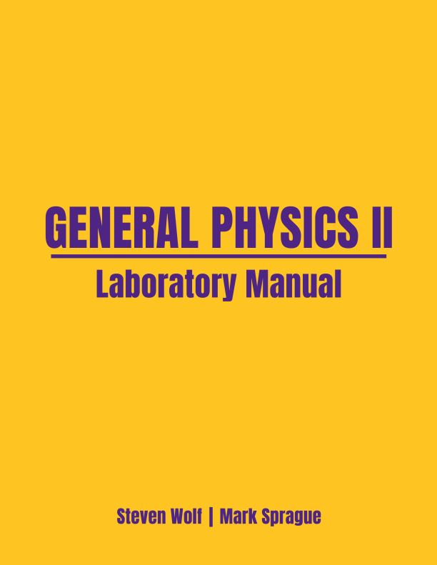 General Physics II Laboratory Manual | Higher Education