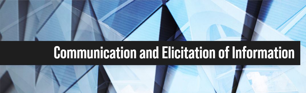 Communication and Elicitation of Information | Higher Education